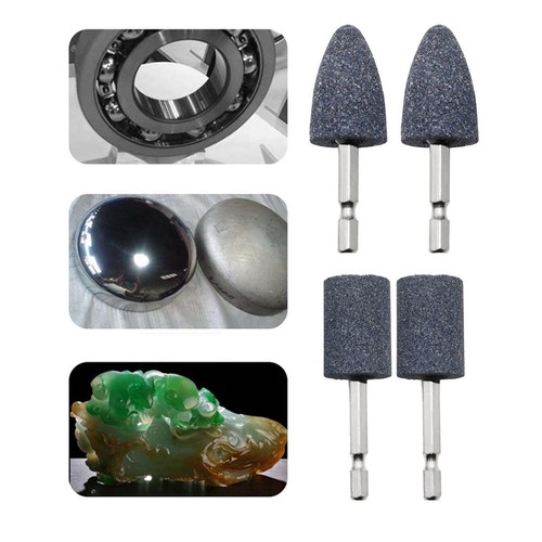 2Pcs Grinding Wheel Head 6.35mm Wheel Bit for Jade Bearings Cemented ...