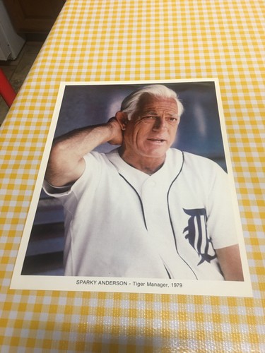 1979 Detroit Tigers Manager George Lee Sparky Anderson Statistics ...