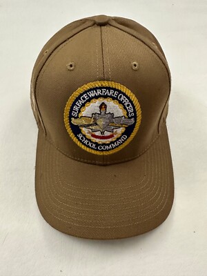 SWO SCHOOL COMMAND The Corps United States Beige Snapback Hat Cap One ...