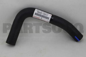 1655217011 Genuine Toyota HOSE, SUB RADIATOR, NO.2 16552-17011 | eBay
