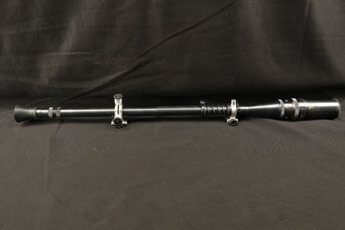 J. Unertl Optical Co 18x Target Rifle Scope & External Adjustment Rings ...