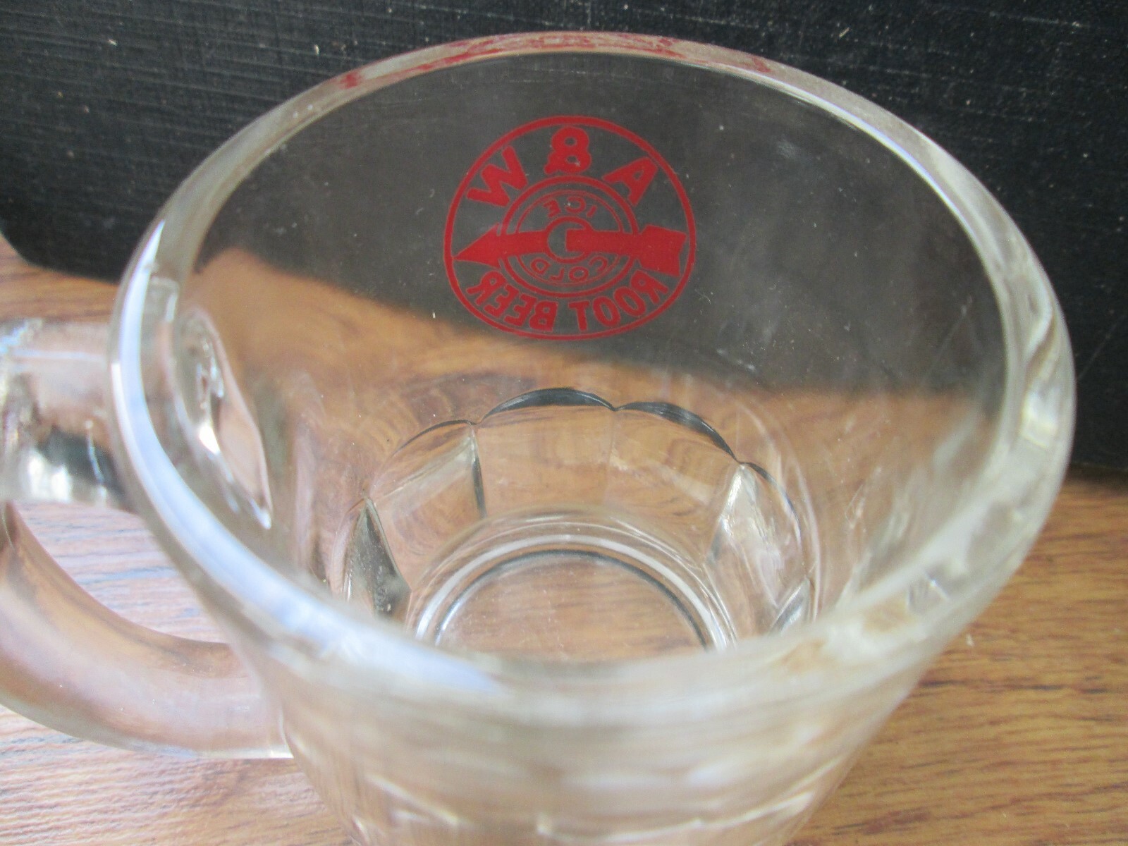 A & W Mini Rootbeer Mug Red Arrow Logo 3” T Anchor Hocking | eBay