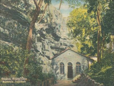 WONDER CAVE MONTEAGLE GRUNDY COUNTY TN TENN 16" HEAVY DUTY USA MADE ...