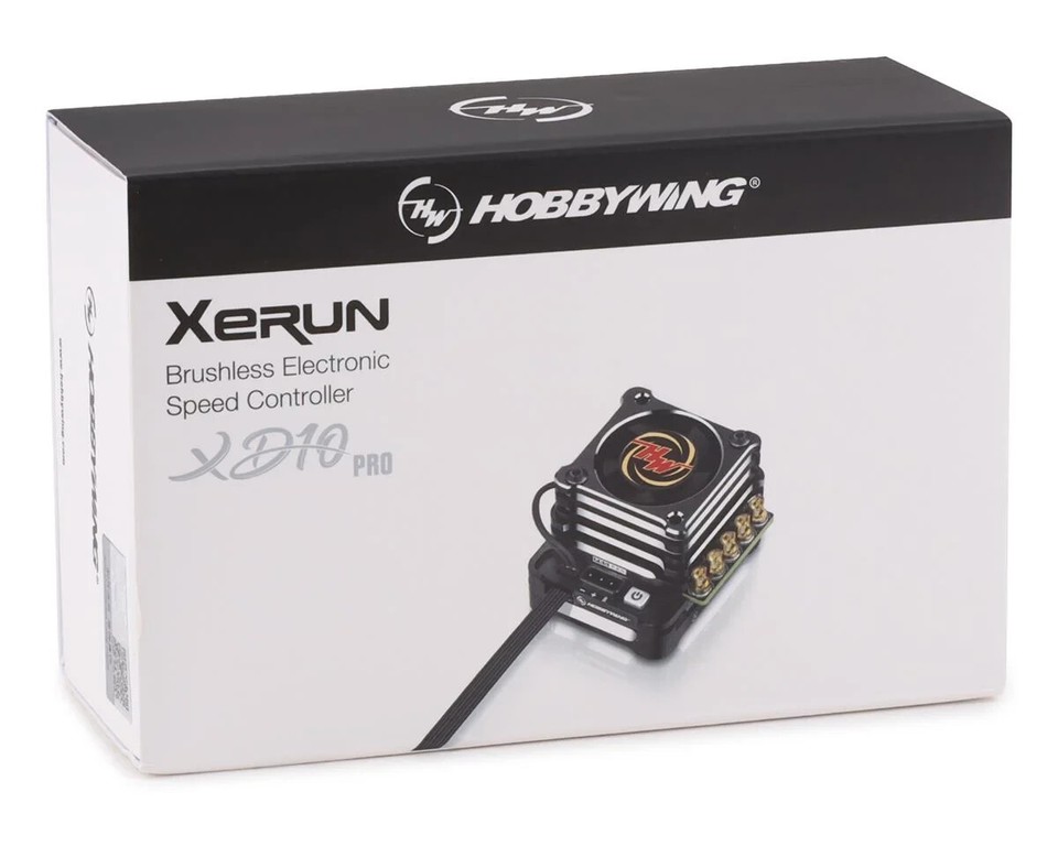 Hobbywing Xerun XD10 Pro Drift Spec Brushless Speed Controller (Red ...