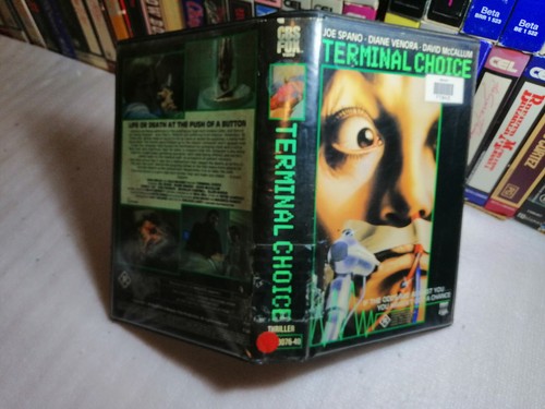TERMINAL CHOICE - Rare 1985 Australian CBS/FOX Video BETAMAX 1st Issue ...