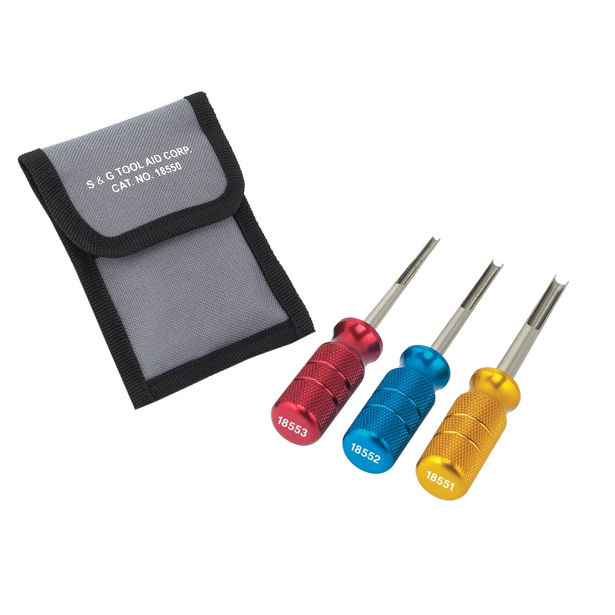 Tool Aid 18550 Deutsch Terminal Electrical Connector Release Tool Kit ...