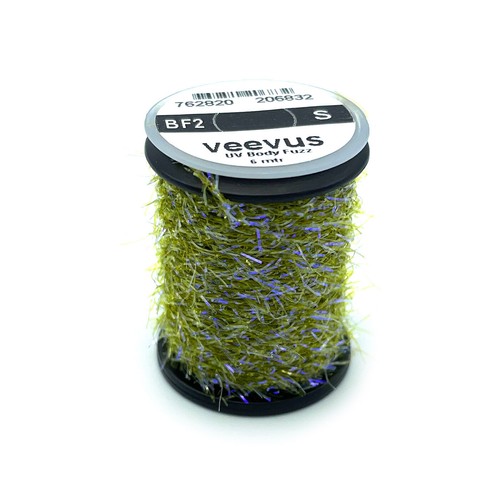 VEEVUS UV BODY FUZZ - SIZE SMALL - Fly Tying Material - 14 Colors ...