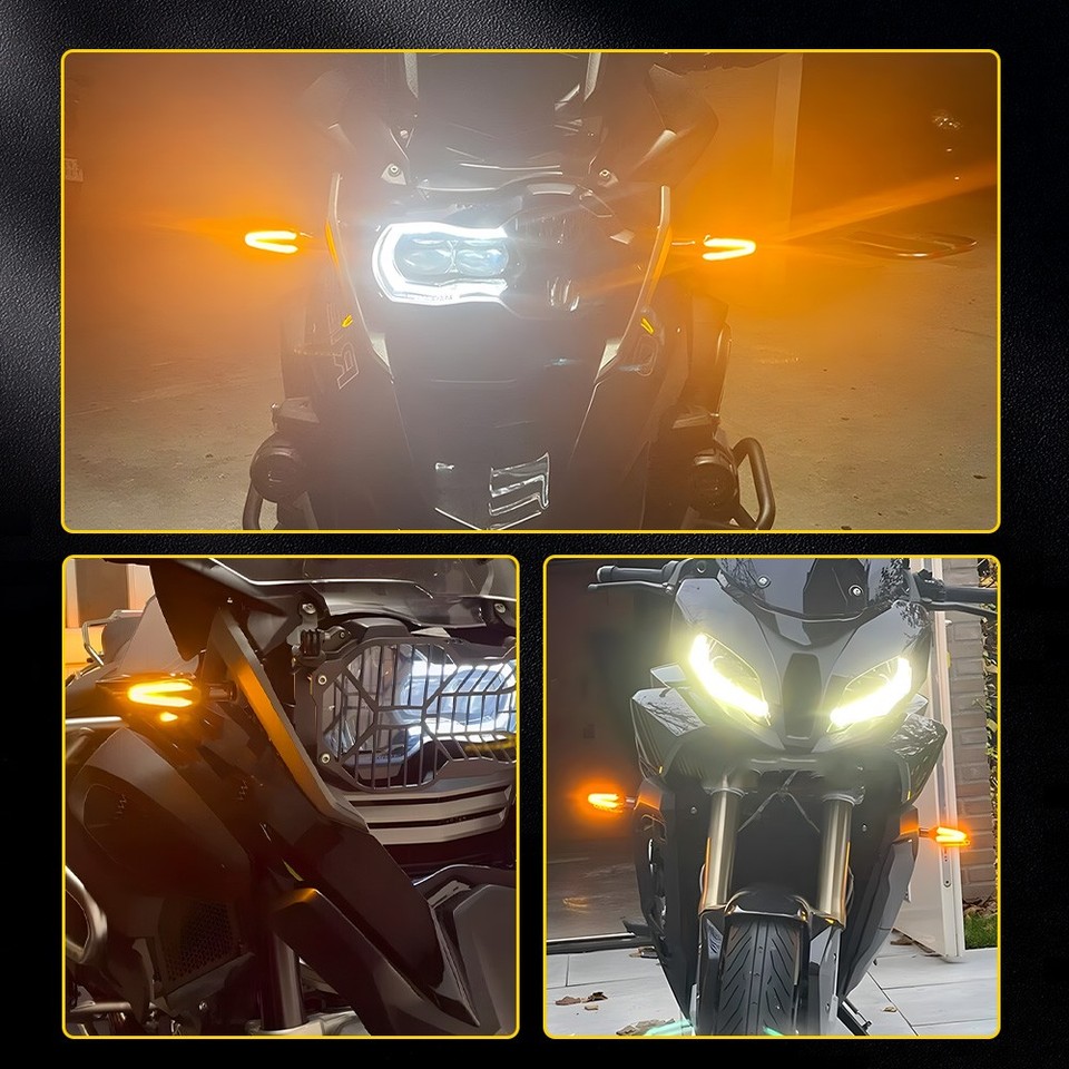 For R1200GS BMW R R1250GS 1250R ADV R NineT LED Front/Rear Turn Signal ...