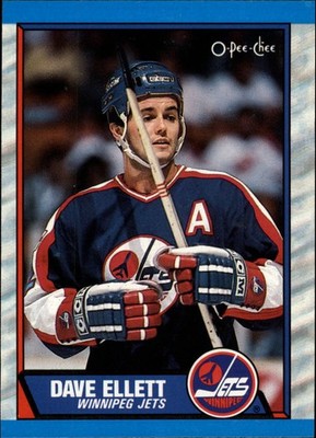 1989-90 O-Pee-Chee #69 Dave Ellett - HKY | eBay