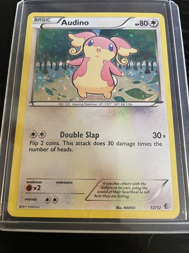 Audino 12/12 Rare Holo McDonalds Promo Pokemon Card NM | eBay