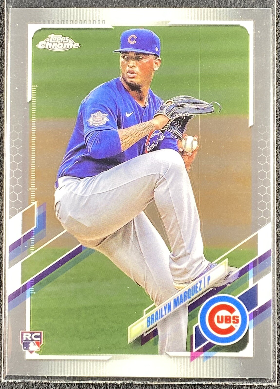2021 Topps Chrome BRAILYN MARQUEZ Rookie Card #26 Chicago Cubs RC | eBay