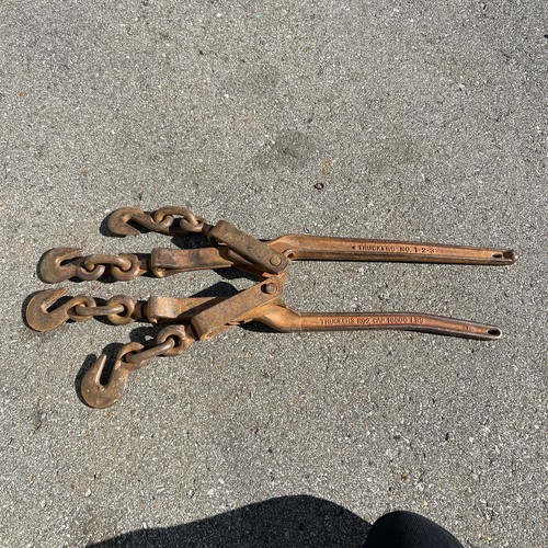 Durbin Durco Truckers No 1-2-3 No 2 16000 lbs Chain Load Binders Dixie ...