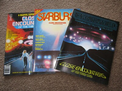 NOS >> VINTAGE >> Lot of 3 Close Encounters MAGAZINES > 1978 ORIGINAL ...
