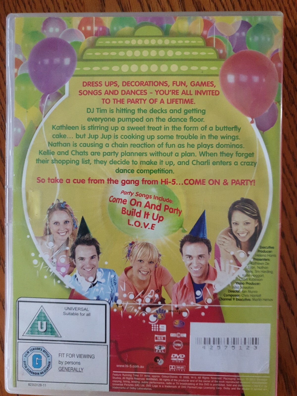 HI 5 COME ON AND PARTY DVD KIDS | eBay UK