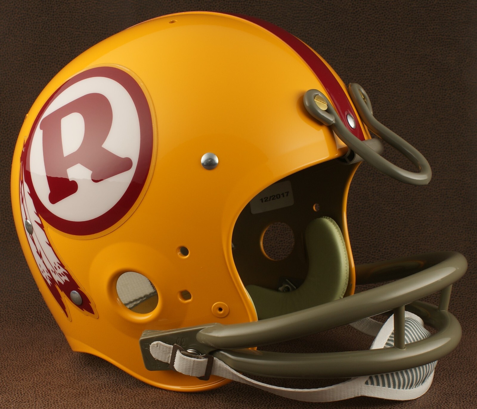 WASHINGTON REDSKINS 1970-1971 NFL Authentic THROWBACK Football Helmet ...