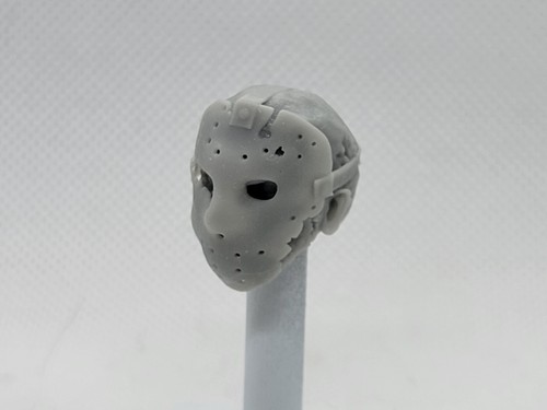 3d Printed Jason VORHEES Medium Head 1:12 6" GI Joe Classified/Marvel ...