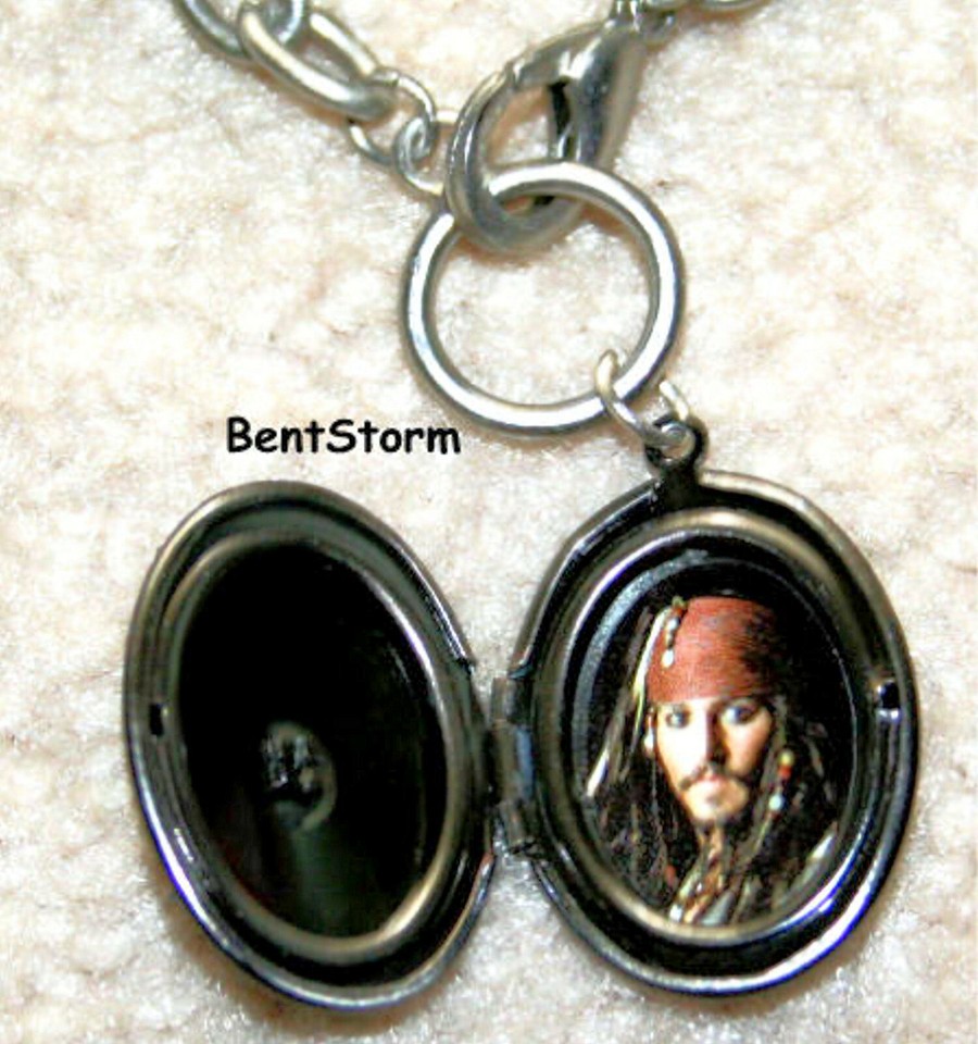 Disney POTC Jack Sparrow Johnny Depp Pirates of the Caribbean Dangle ...