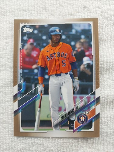 2021 Topps Pro Debut Gold /50 Zach Daniels #PDC-70 | eBay