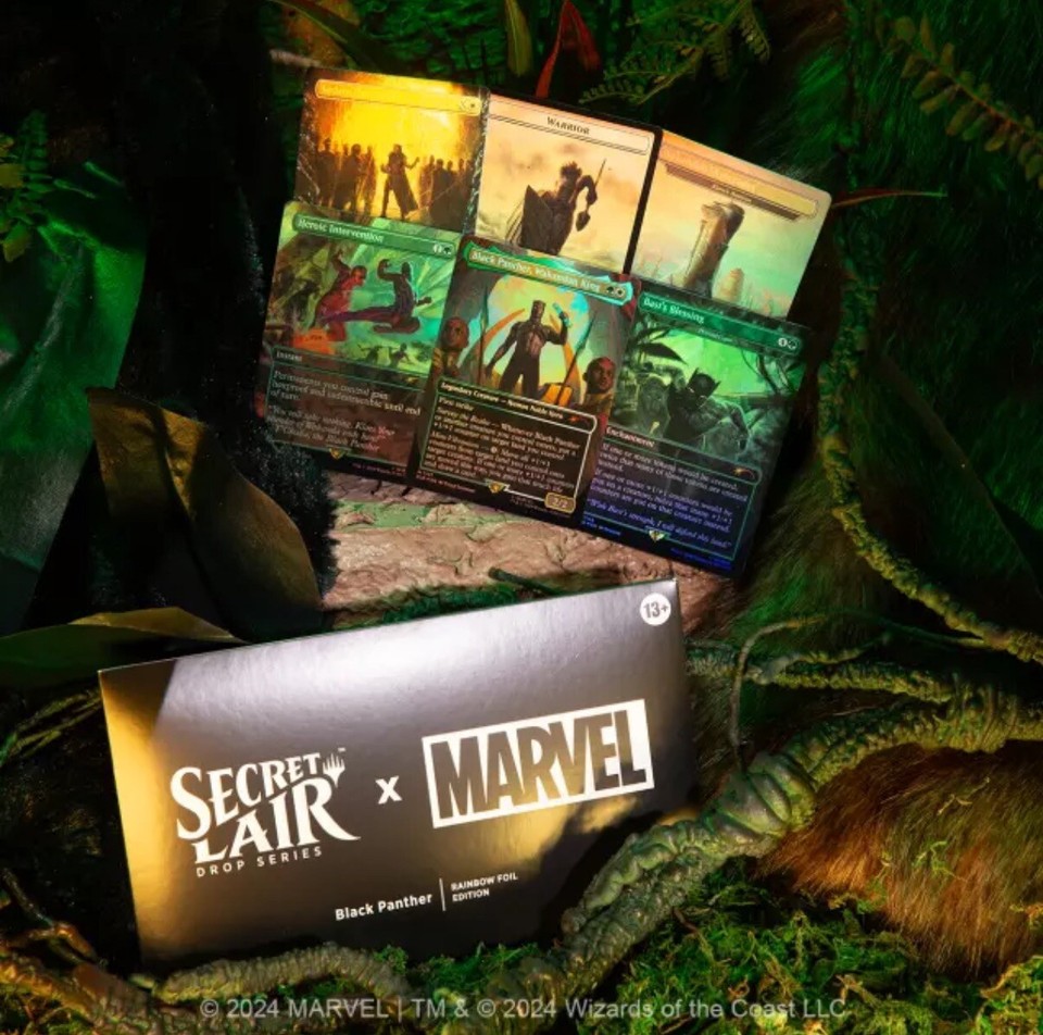 MTG Secret Lair: Marvel Superdrop - The Astonishing FOIL Bundle IN HAND ...