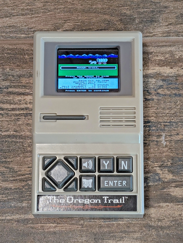 THE OREGON TRAIL HANDHELD ELECTRONIC VIDEO GAME 2017 WORKS 09597 | eBay