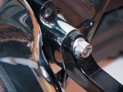 Chrome Passenger Floorboard Extension for Harley FLT Touring FLHT ...