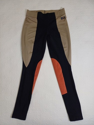 Kerrits Riding Pants Womens Medium Tan Khaki Breeches Tights Equestrian ...