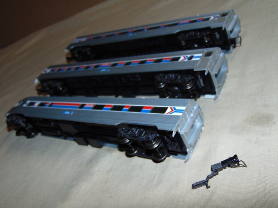 MARKLIN HO 43600 3 AMTRAK PASSENGER CARS FROM SET - NON LIGHTING | eBay