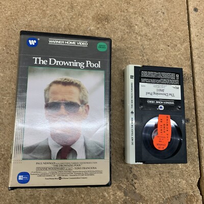 THE DROWNING POOL (1975 film) 1984 Warner Clamshell BETAMAX (not vhs ...