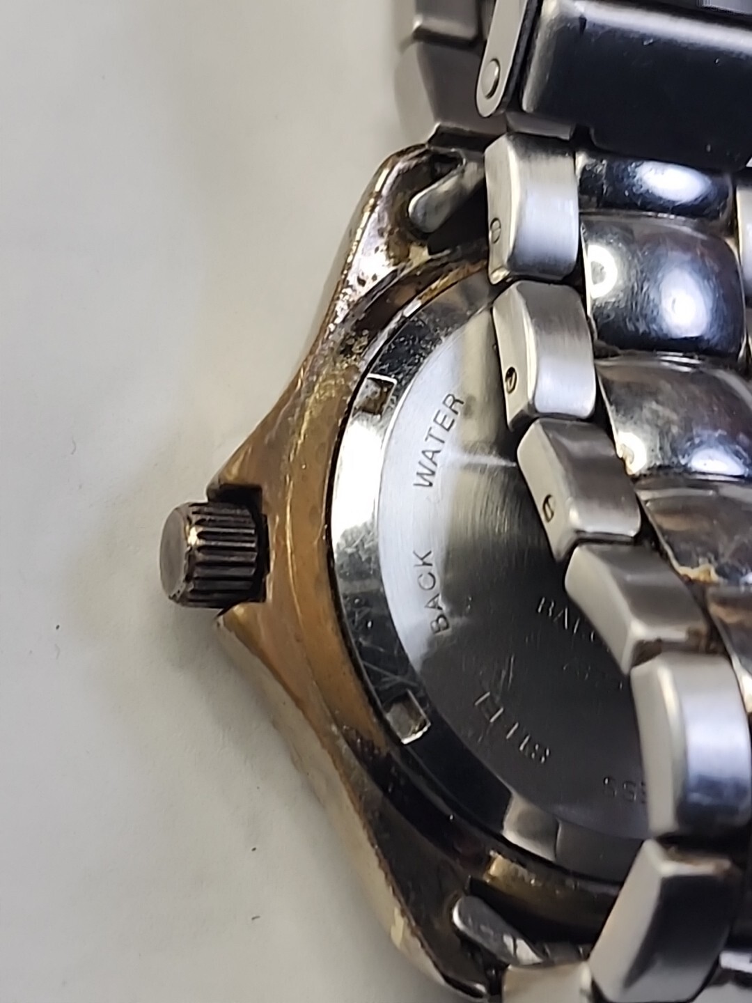 Men's Jules Jurgensen Diver Watch Screw-Down Crown Quartz New Battery ...