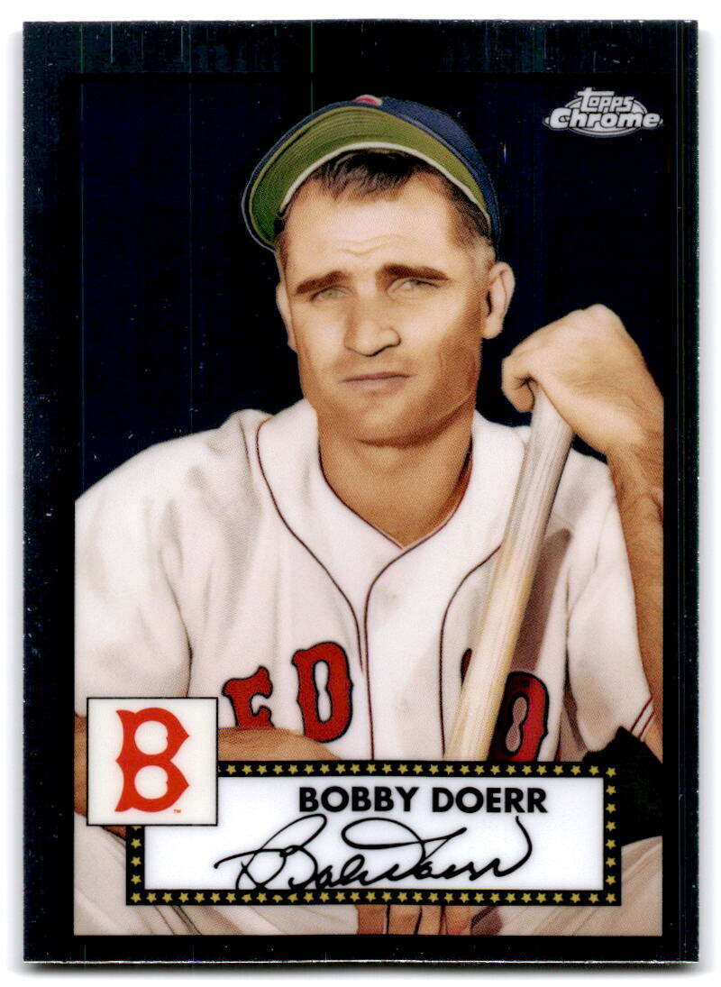 2021 Topps Chrome Platinum Anniversary #635 Bobby Doerr Boston Red Sox ...