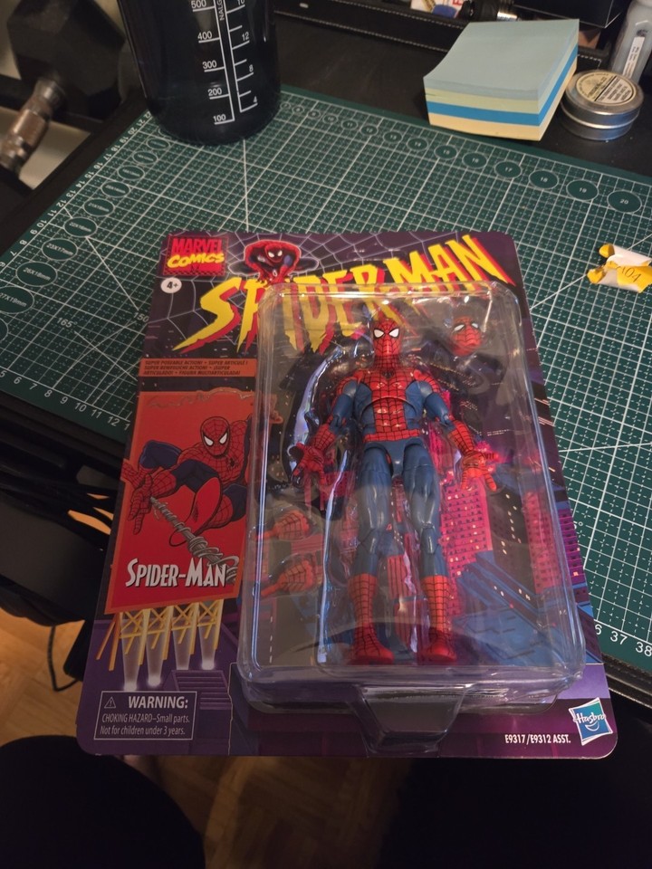 Marvel Legends Spider-Man: Retro Collection Spiderman (Retro) *NIB RARE ...