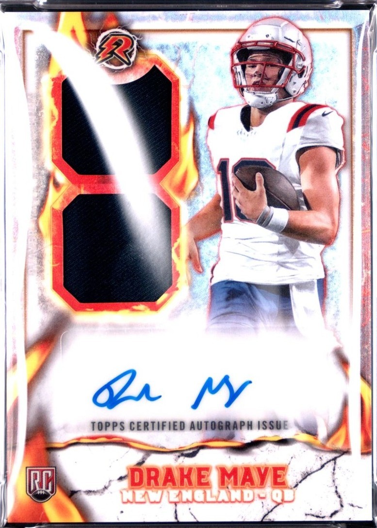 2024 Topps Resurgence - Ignite Rookie Patch Autographs Drake Maye #IPA ...
