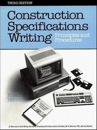 Wiley Series of Practical Construction Guides: Construction ...