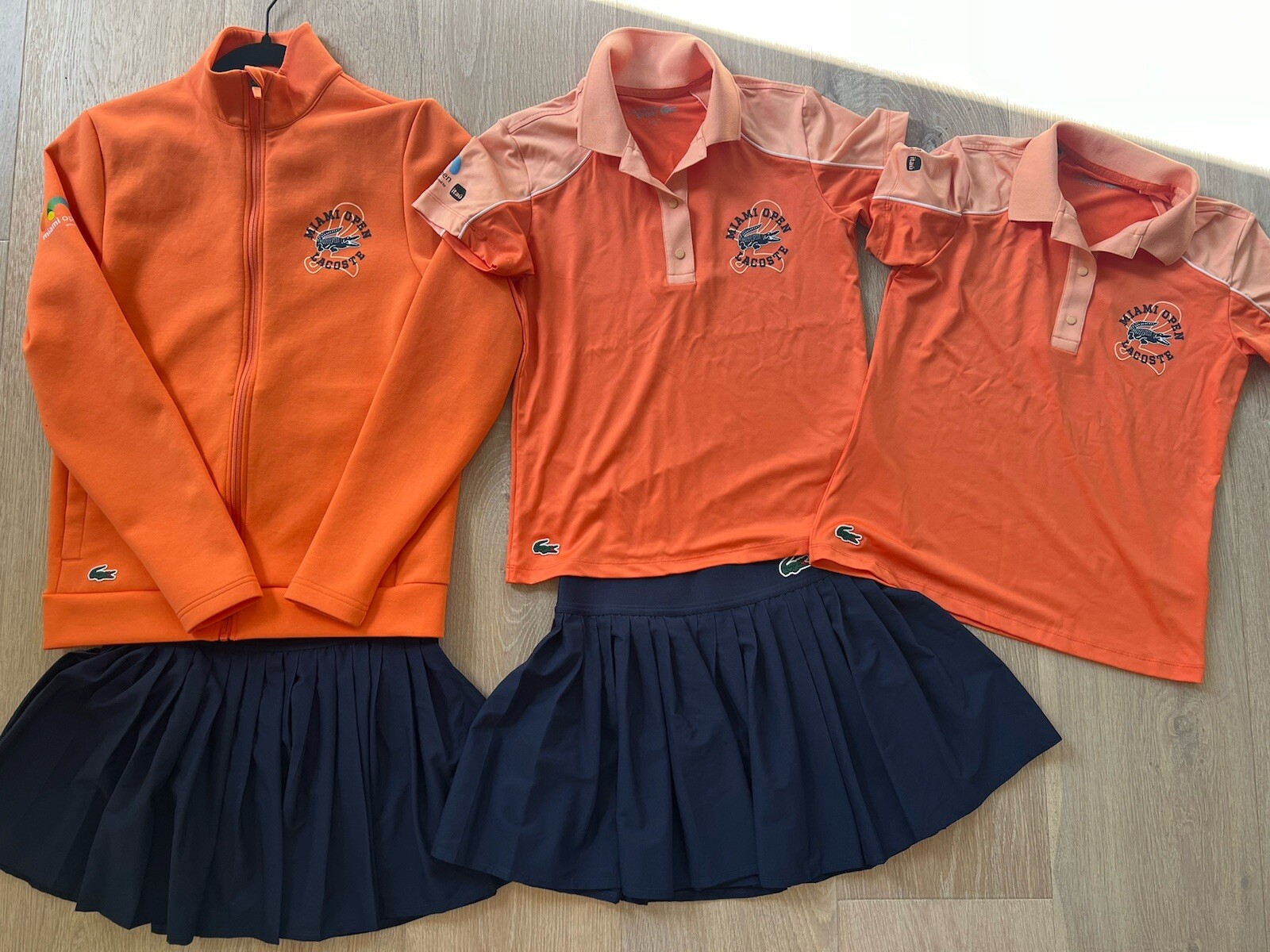 Lacoste Miami Open 2024 Uniform Set Polos, Skirts, Ja… - Gem