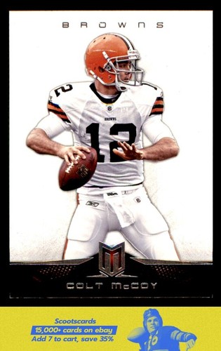 2012 Panini Momentum Colt McCoy card #89 Cleveland Browns | eBay
