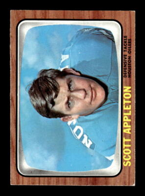 1966 Topps Football #46 Scott Appleton Houston Oilers | eBay