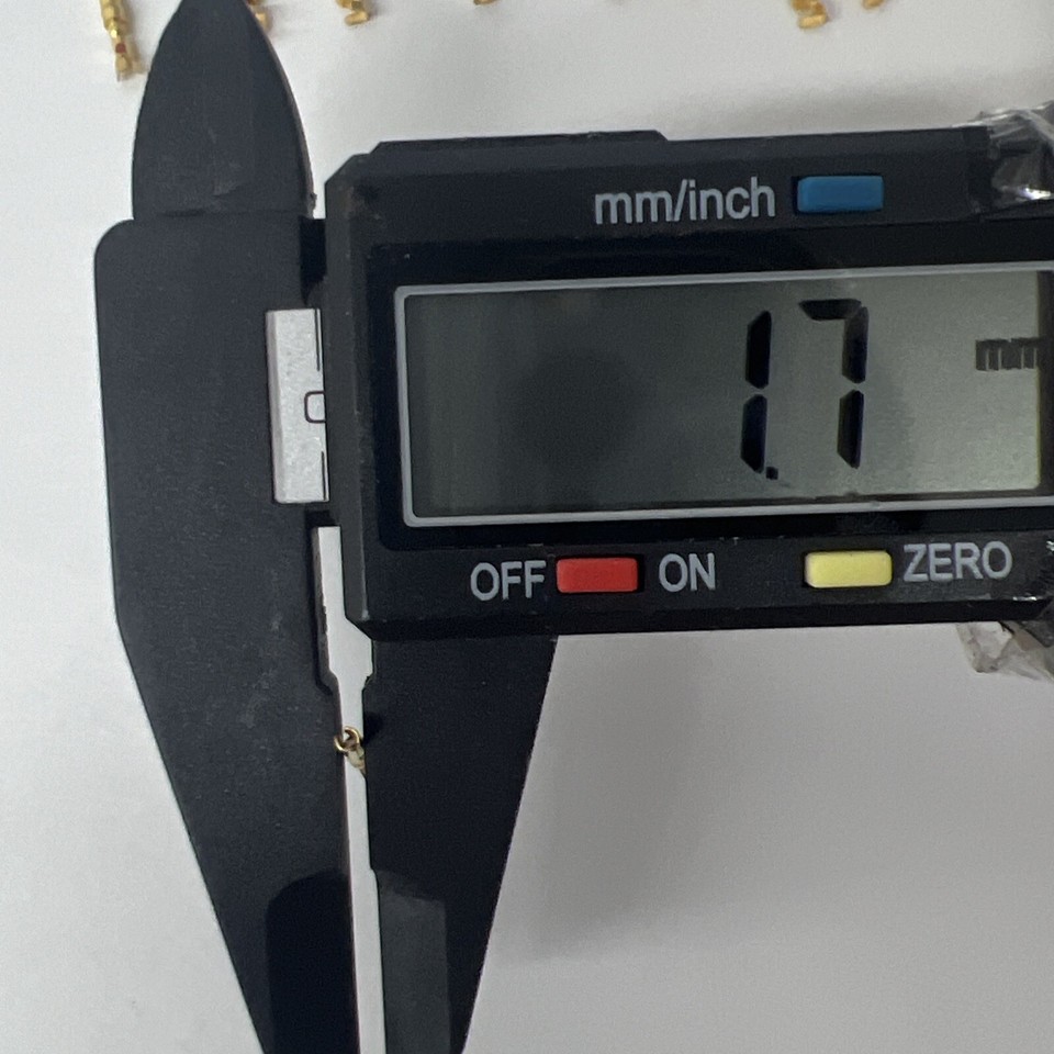 20x 66504-9 AMP CONNECTOR D-SUB CONTACT SOCKET 20-24AWG GOLD CRIMP | eBay