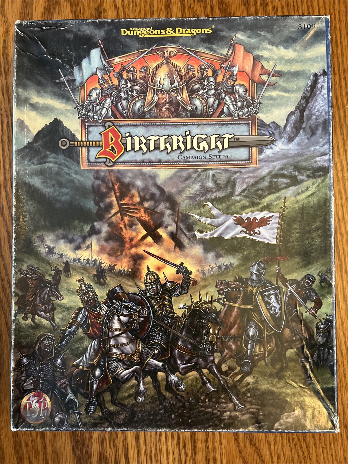 BIRTHRIGHT CAMPAIGN SETTING Dungeons & Dragons 1995 Boxed Set: No war ...