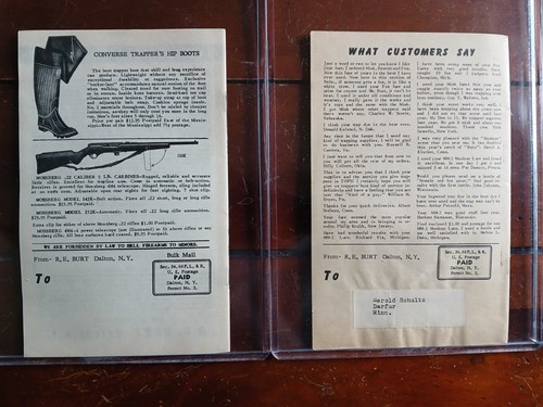 2 VINTAGE R.E. BURT TRAPPING SUPPLIES CATALOG TRAP TRAPS ! | eBay