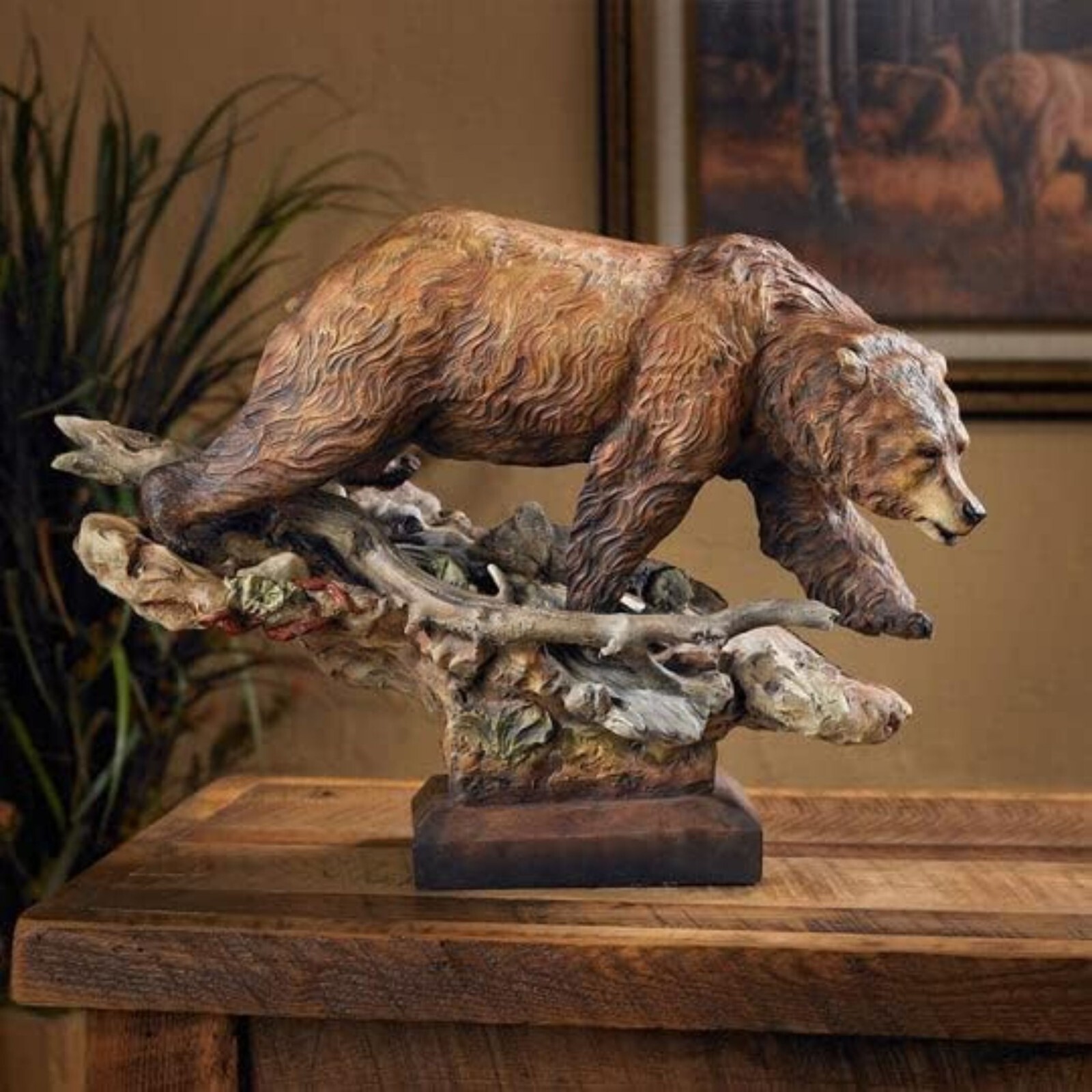Brown Bear Sculpture | eBay