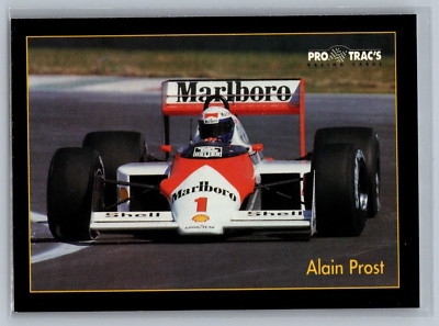 1991 Pro Trac's Formula One Series Alain Prost #115 Trading Card | eBay