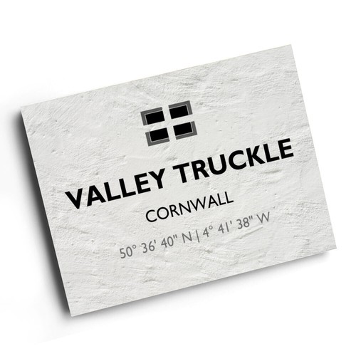 A3 PRINT - Valley Truckle, Cornwall - Lat/Long SX0982 | eBay UK
