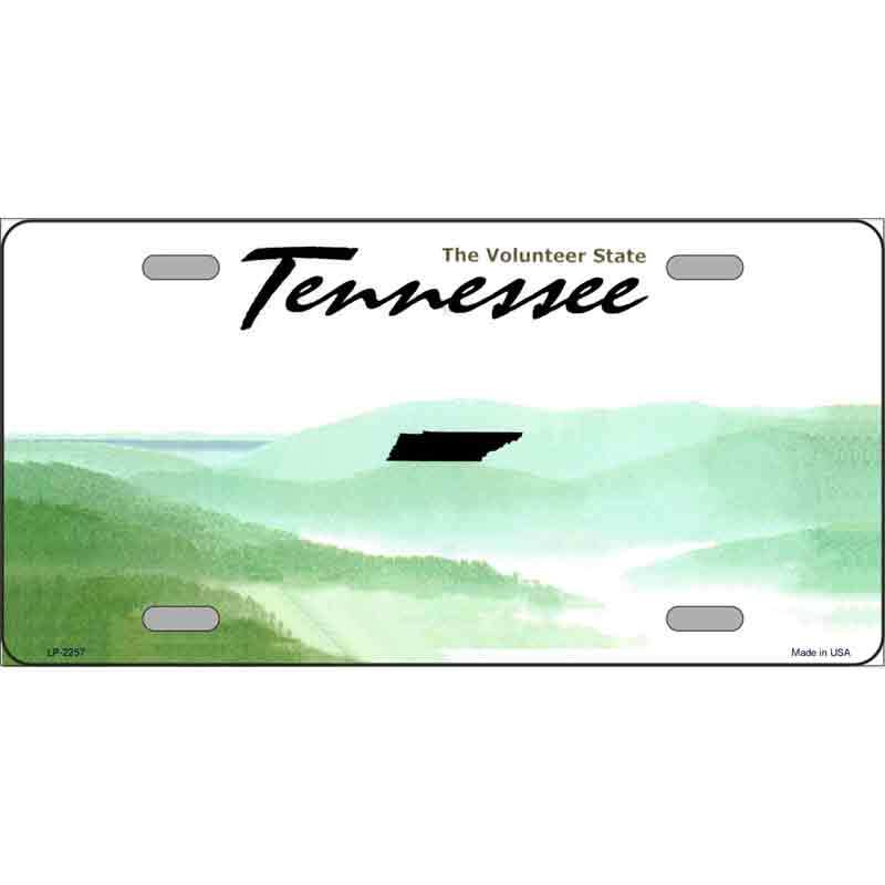 Tennessee Novelty State Blank Metal License Plate Tag LP-2257 | eBay
