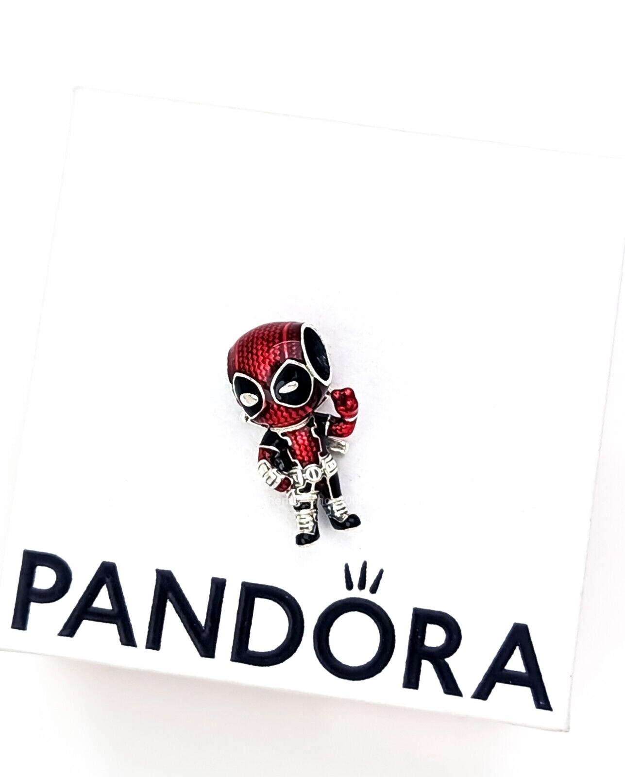 NEW 100% Authentic PANDORA 925 Red Marvel Deadpool Charm Pendant ...