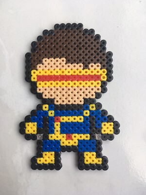 PIXEL ART / PERLES A REPASSER MARVEL CYCLOPE | eBay