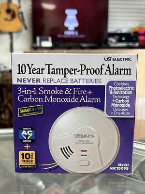 Universal Security Instruments MIC1509S 3-in-1 Carbon Monoxide Detector ...