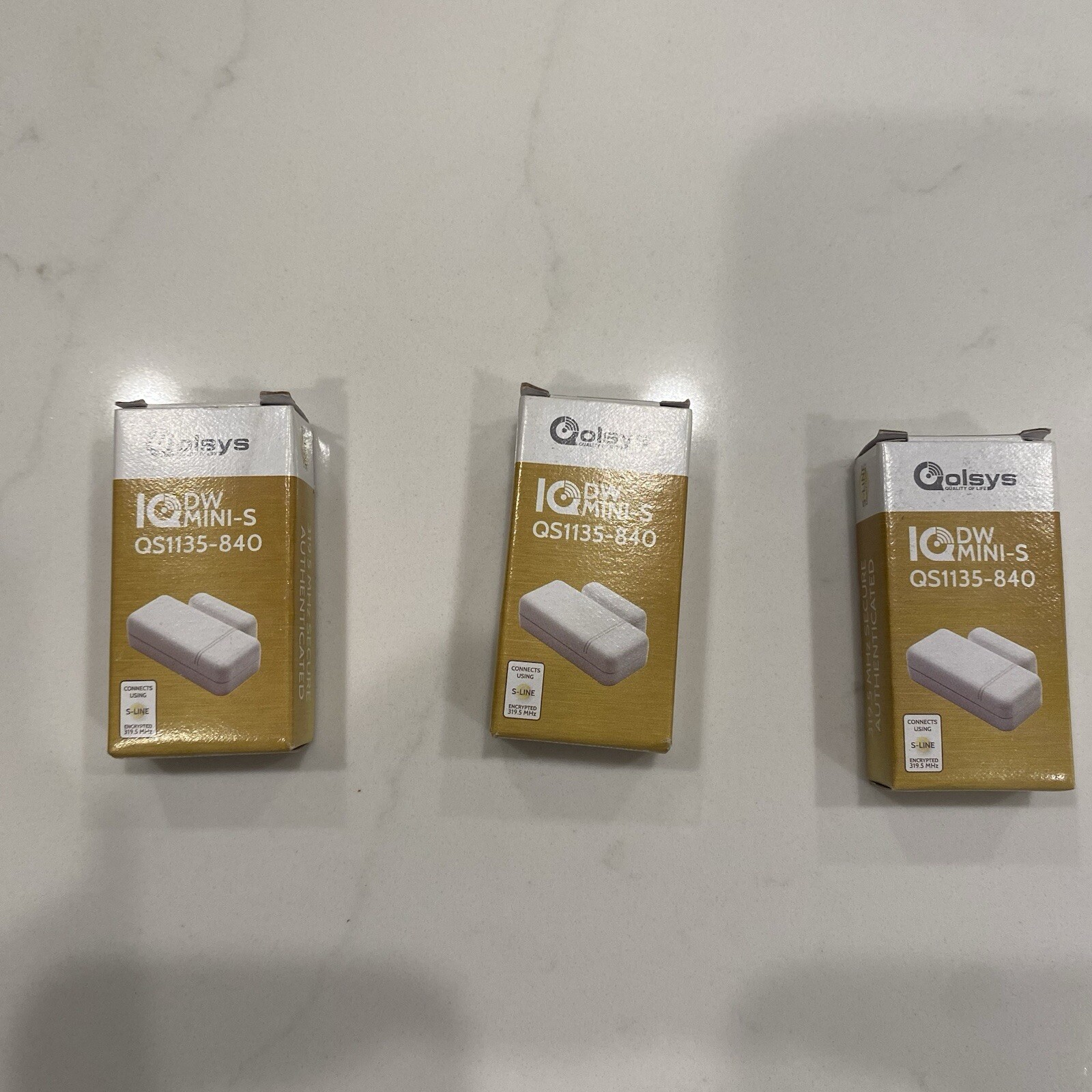 Qolsys IQ DW QS1135-840 Mini S-LINE Encrypted Door/Window Sensor ...