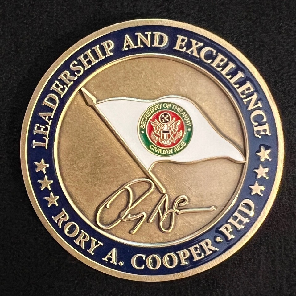 Secretary of the Army Civilian Aide Challenge Coin | eBay