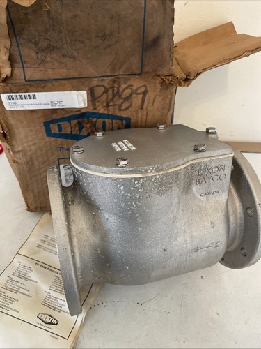 GENUINE DIXON BAYCO SWING CHECK VALVE 4" ROUND FLANGE 4040RD NEW OEM | eBay