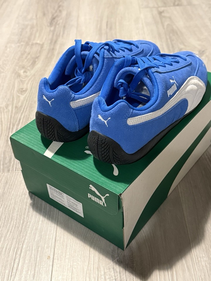 PUMA Speedcat OG Women’s Blue/White Size Uk 6 Brand New In Box ...